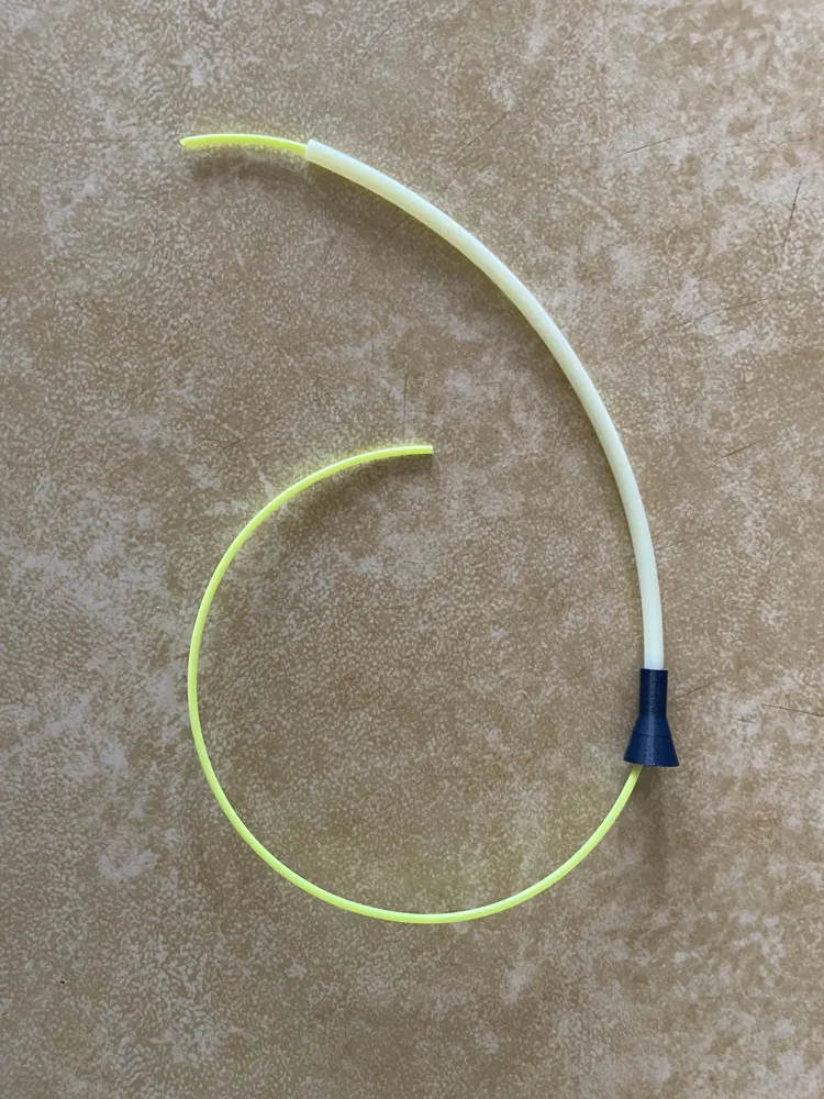 PTFE/Bowden Tube Filament Funnel/Guide by PhilipD MakerWorld: Download ...