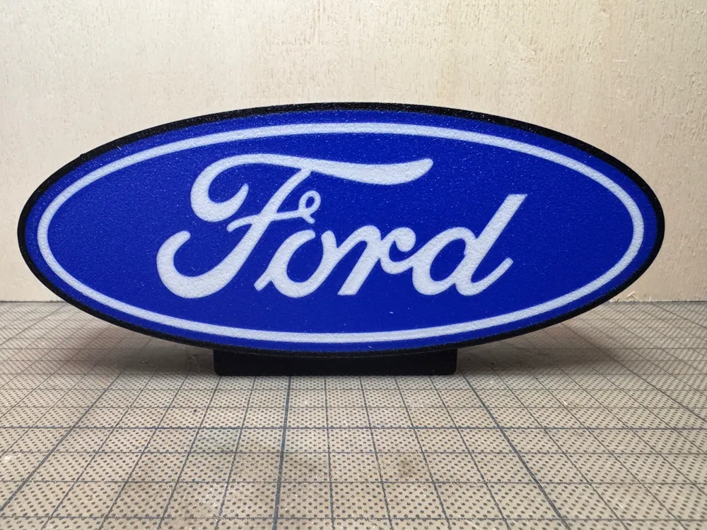 Lightbox Ford - Free 3D Print Model - MakerWorld