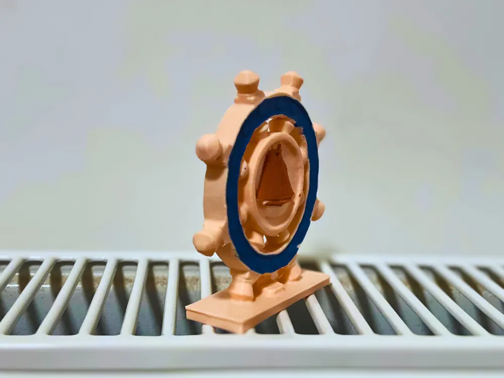 A Helmsman Guides the Voyage - Nautical Ship Wheel Theme Model by ...