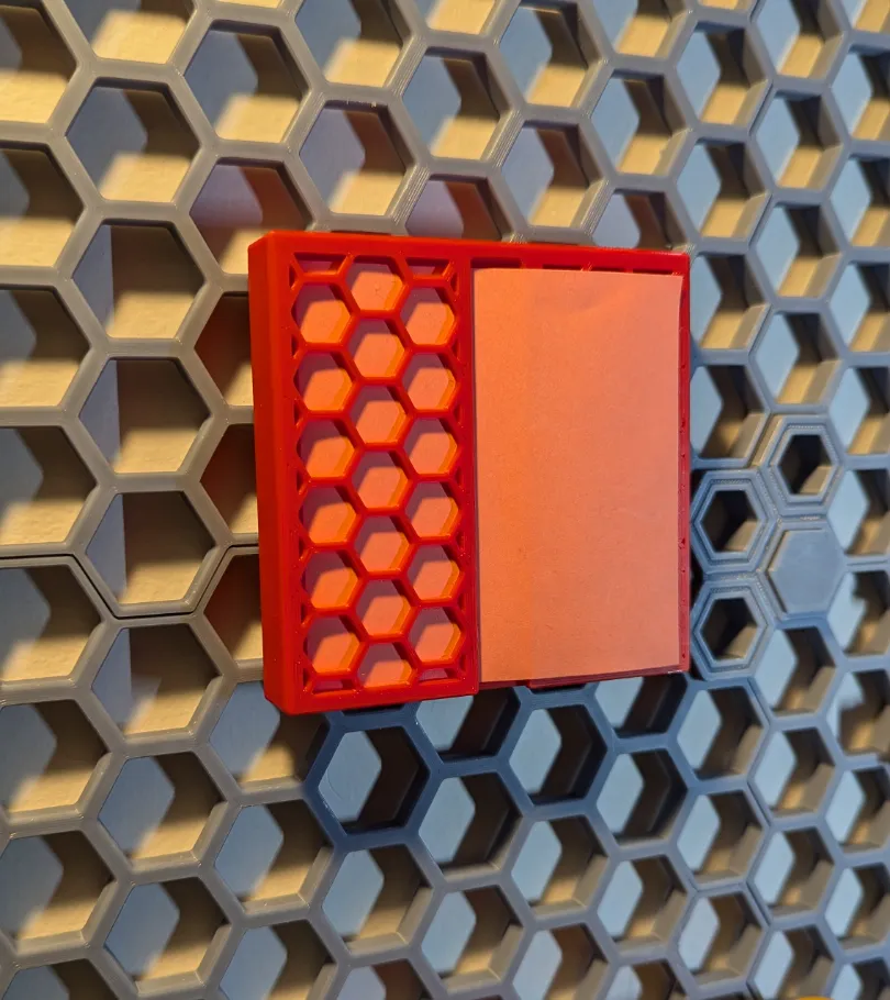 Post-it Note Holder for HSW - With EZ-Lock by Wile E. 3D - MakerWorld