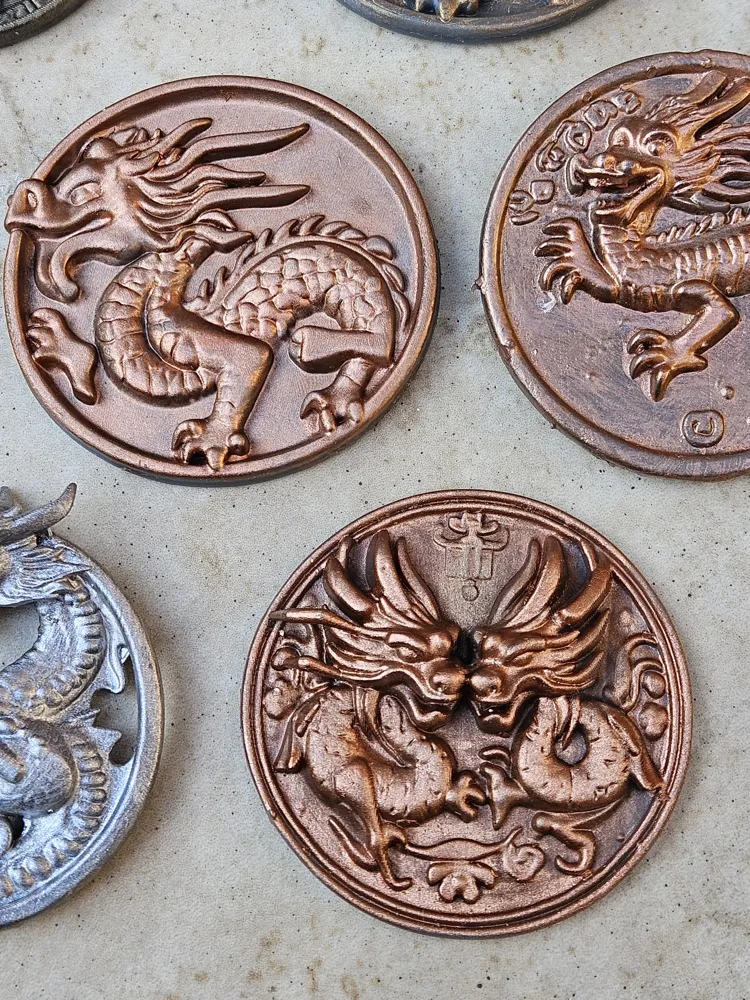 Dragon Coins by Bokkins3d MakerWorld: Download Free 3D Models