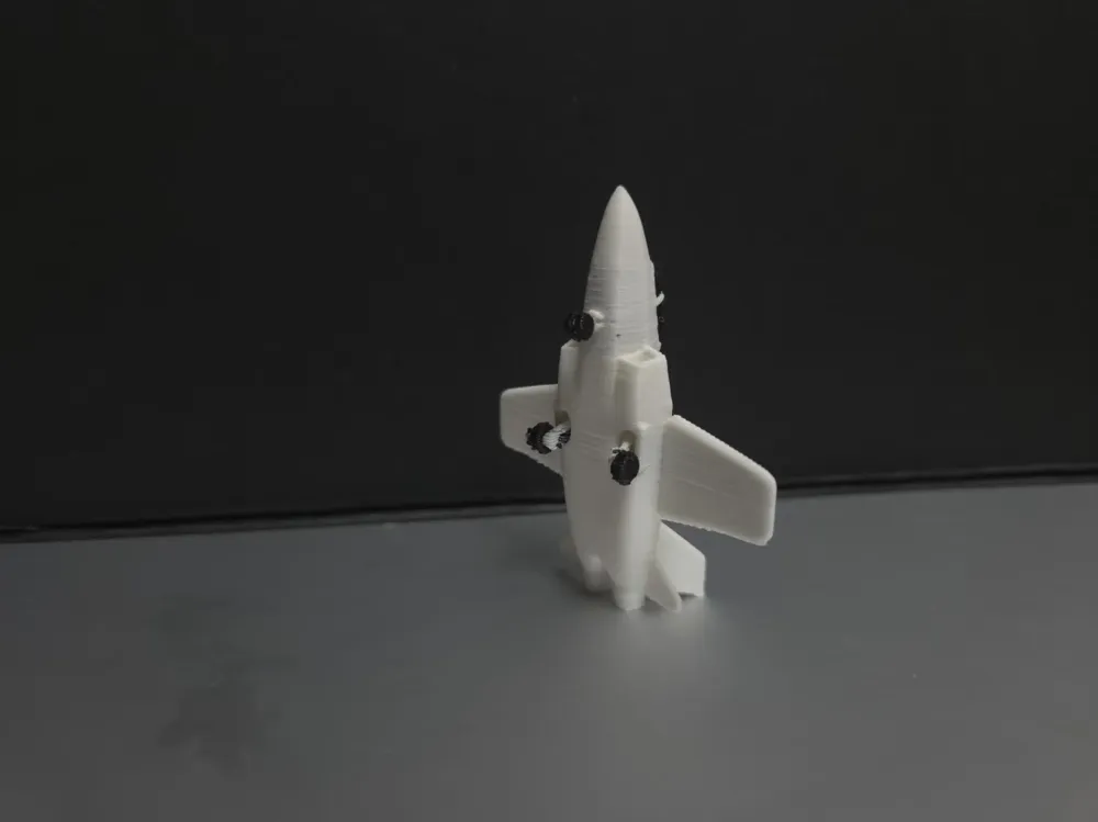 Cartoon-Style F-14 Tomcat Fighter Jet model - Free 3D Print Model ...