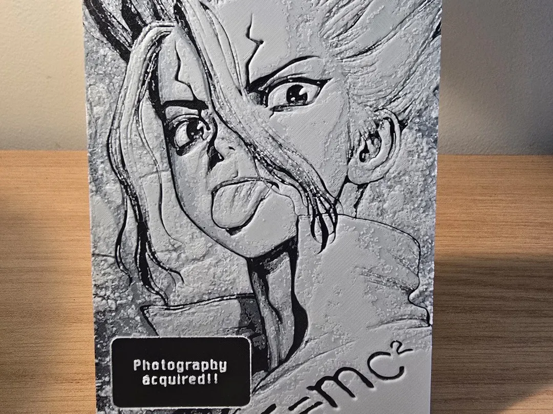 Hueforge - Dr Stone - Senku Ishigami - Free 3D Print Model - MakerWorld