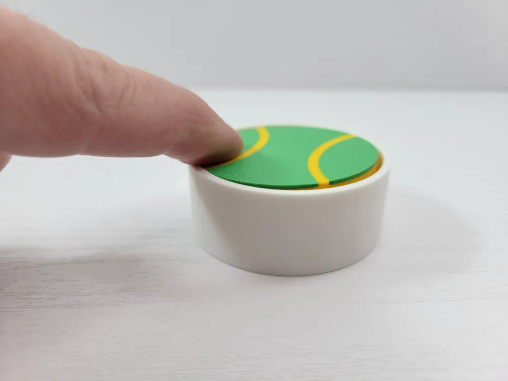 Tennis Ball Keyboard Fidget Clicker Desk Toy by STEMStarters - MakerWorld