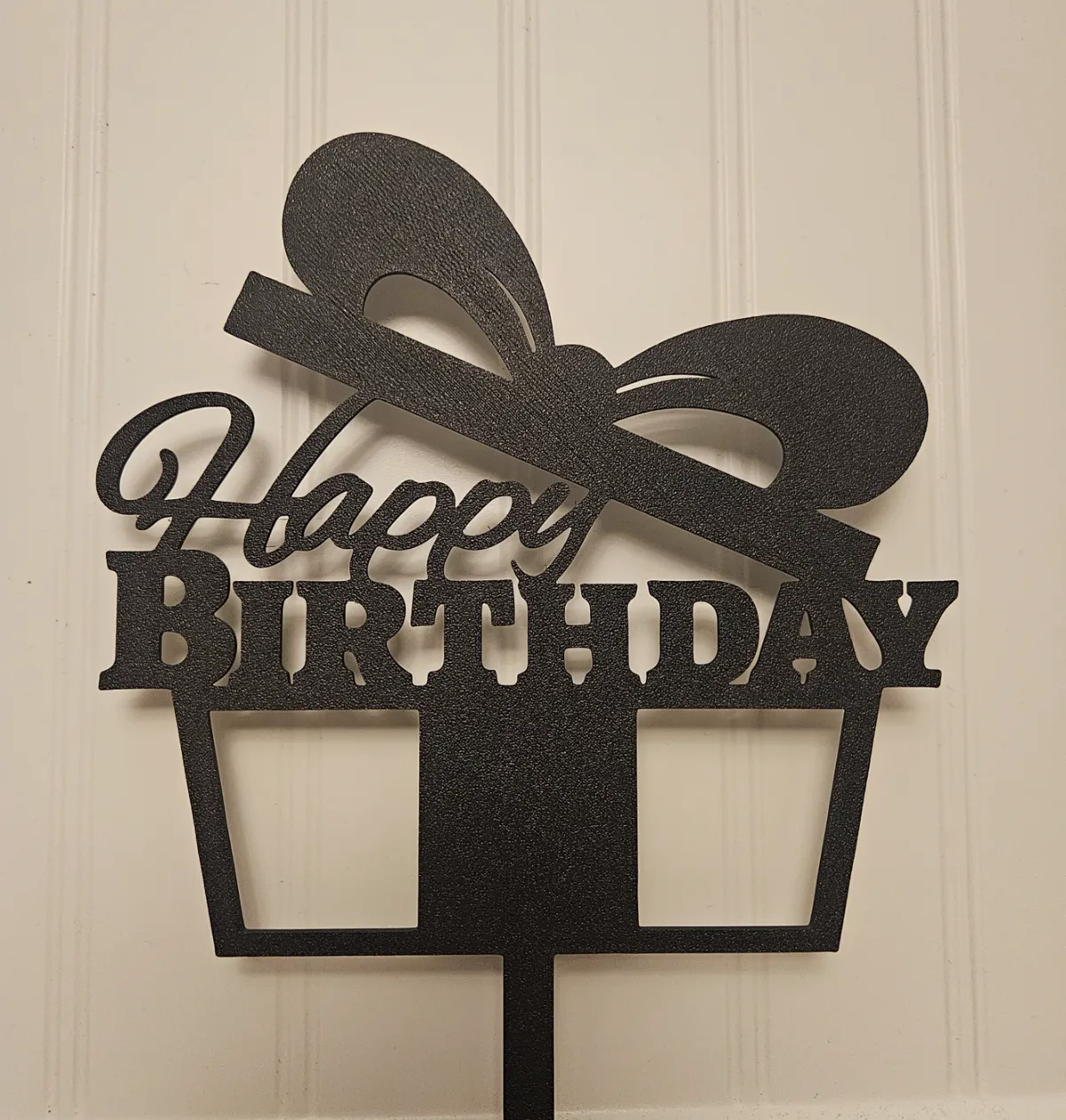 Topper de pastel Feliz Cumpleaños Caja por Milos-yu MakerWorld ...