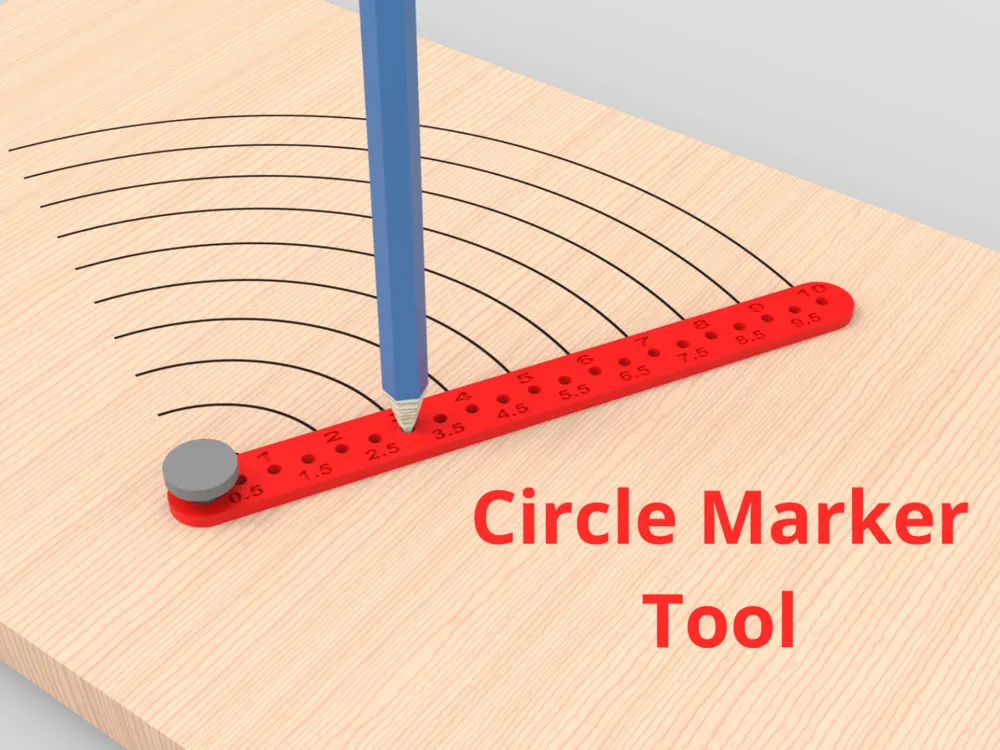 Circle Marker Tool by OBE_Design MakerWorld: Download Free 3D Models
