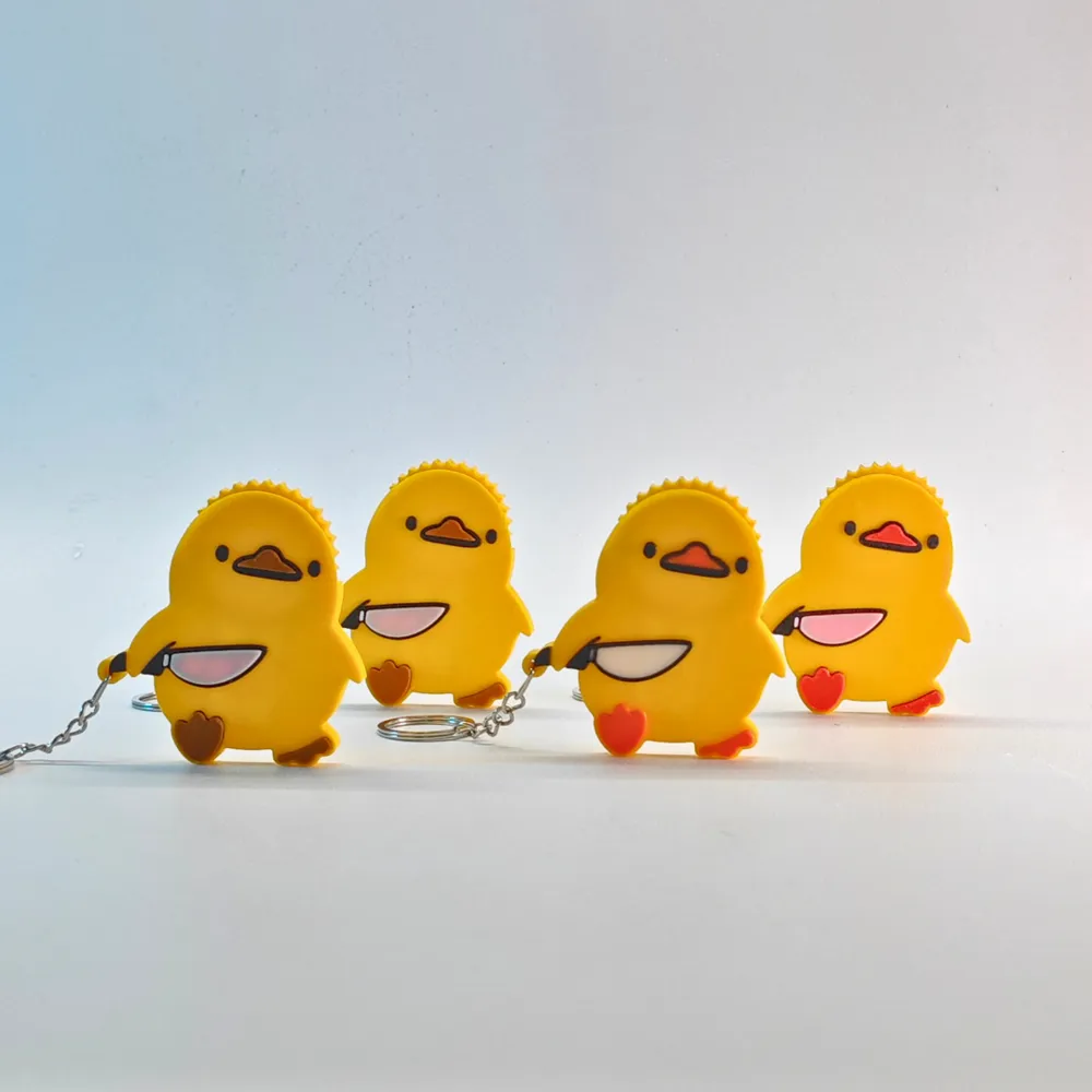 Cute Duck Fidget Keychain by 3D Paint Lab MakerWorld: Download Free 3D ...