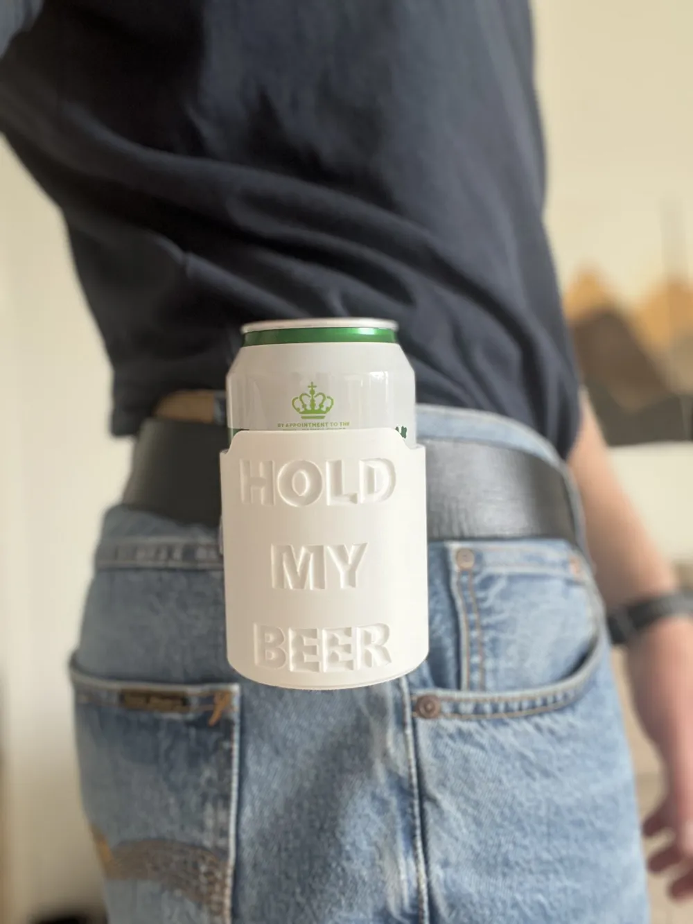 Funda para cerveza/lata - Aguanta mi cerveza por Laban MakerWorld ...