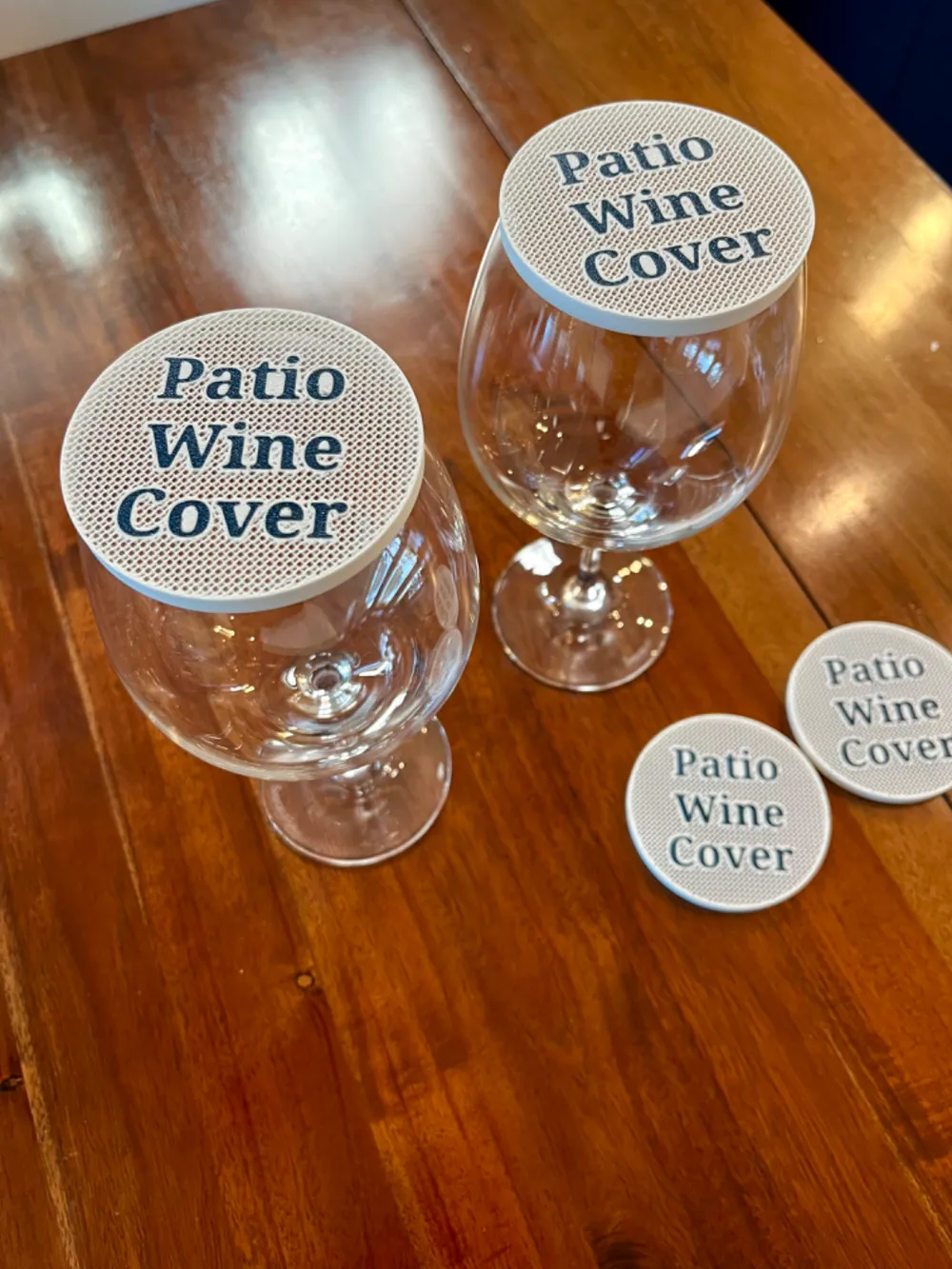 Wine Glass Cover by Jerald MakerWorld: Download Free 3D Models