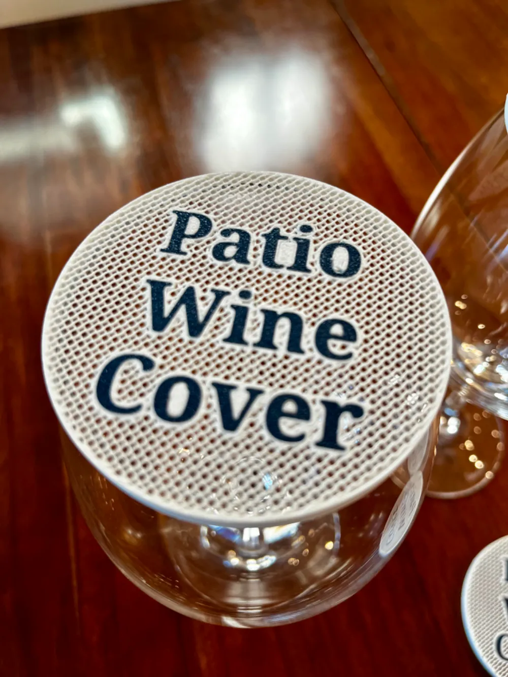 Wine Glass Cover by Jerald MakerWorld: Download Free 3D Models