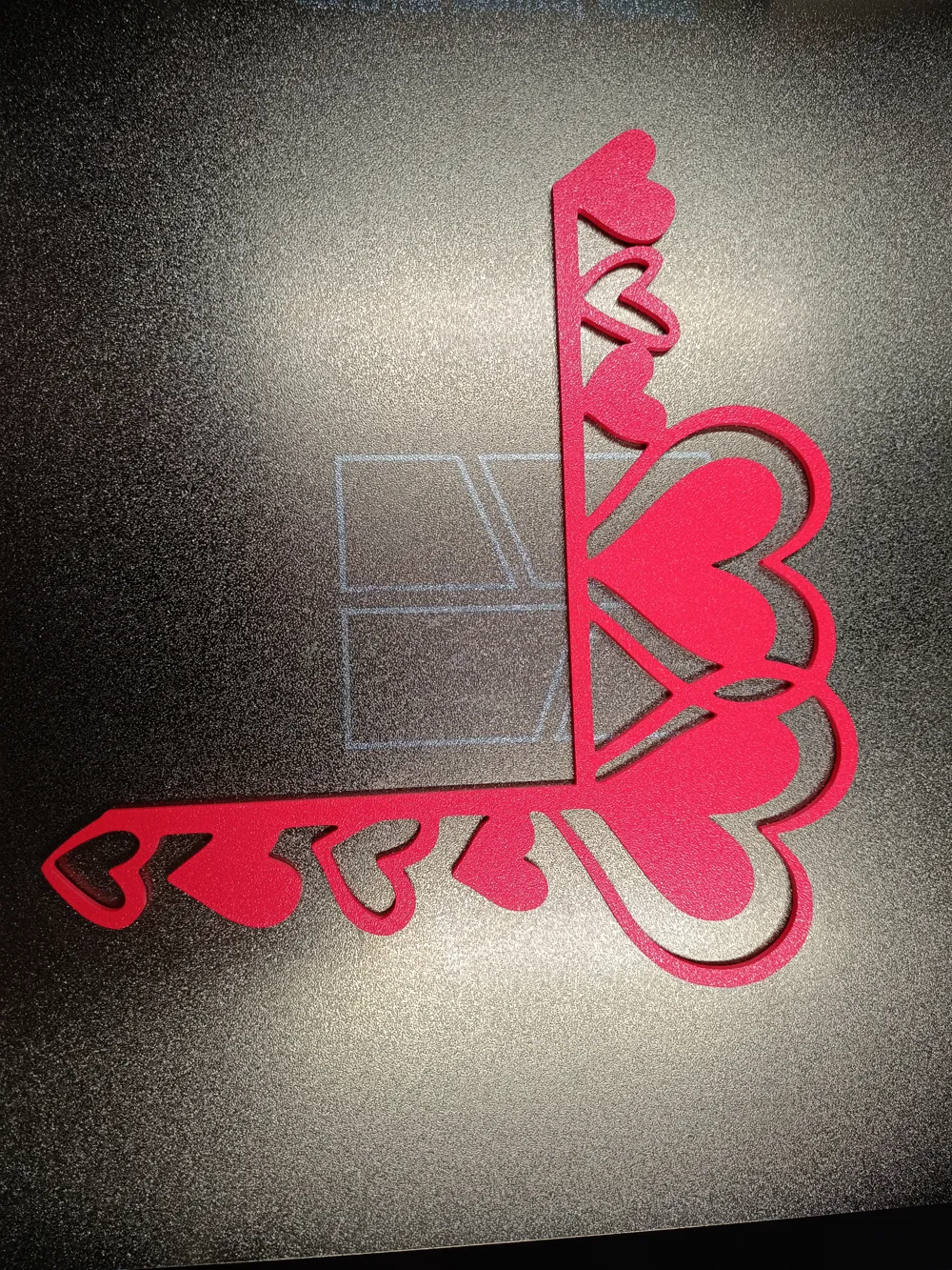 Door corner valentine's day - Free 3D Print Model - MakerWorld