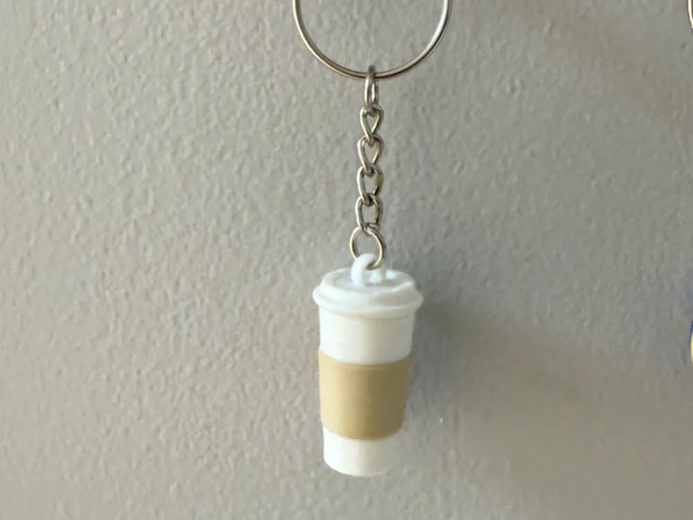 Custom Keychains - Starbucks Coffee cup! - Free 3D Print Model - MakerWorld