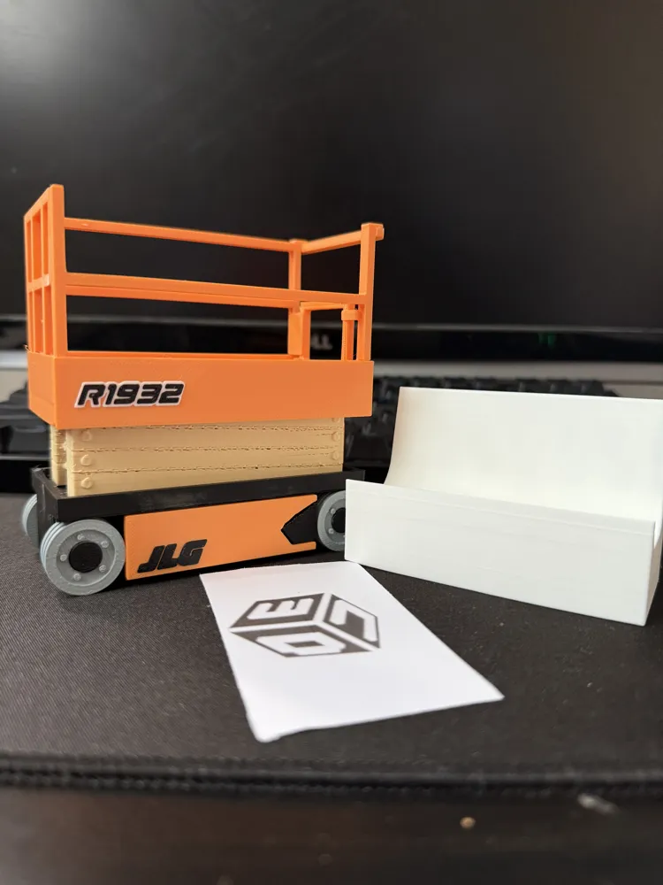 Desktop Scissor Lift (Updated) - Free 3D Print Model - MakerWorld