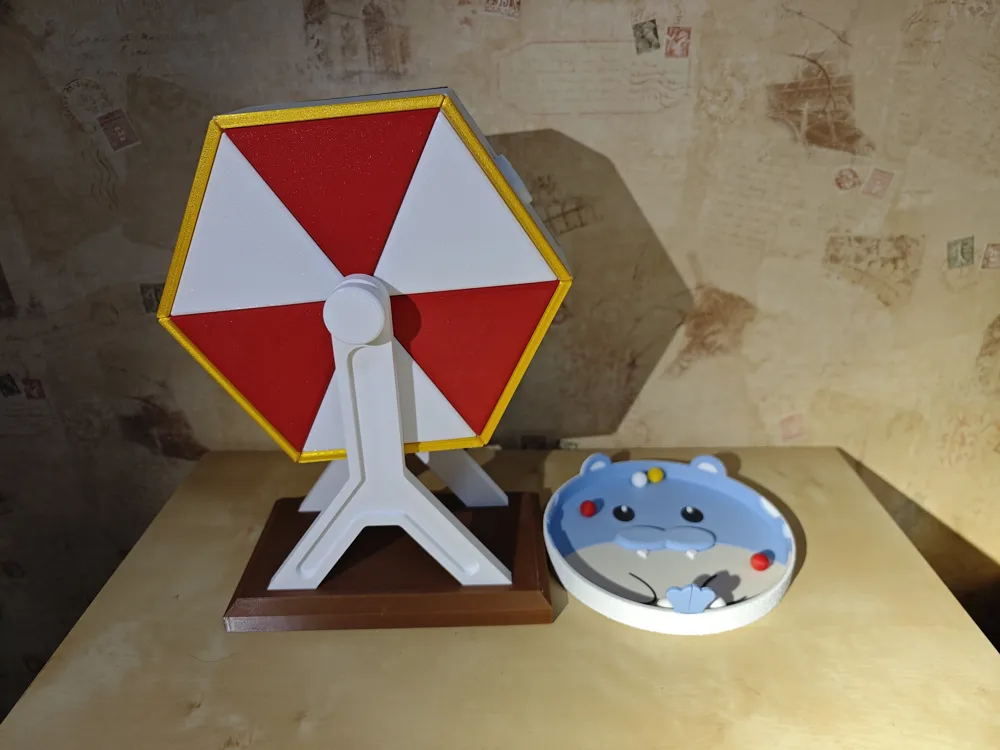 Hand-Crank Japanese Fukubiki Lottery Machine Set - Free 3D Print Model ...
