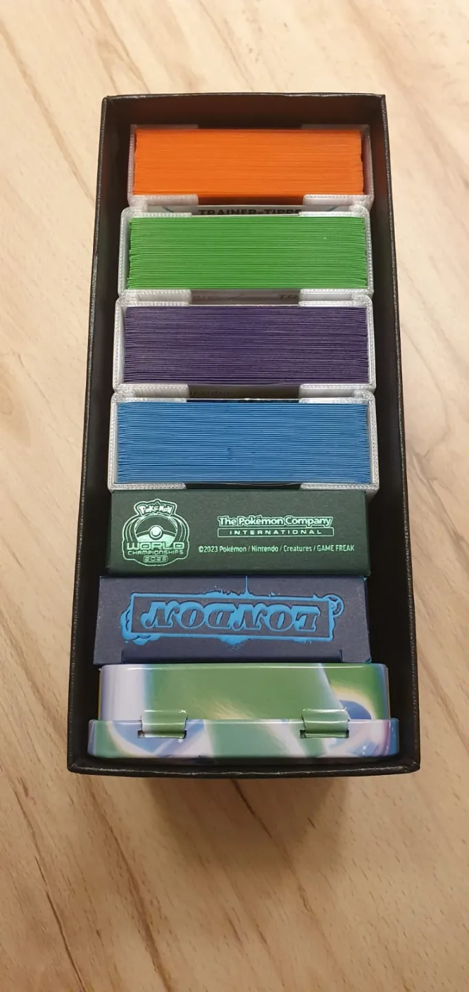Pokemon TCG 40 Cards Deck Holder by Cocktopus - MakerWorld