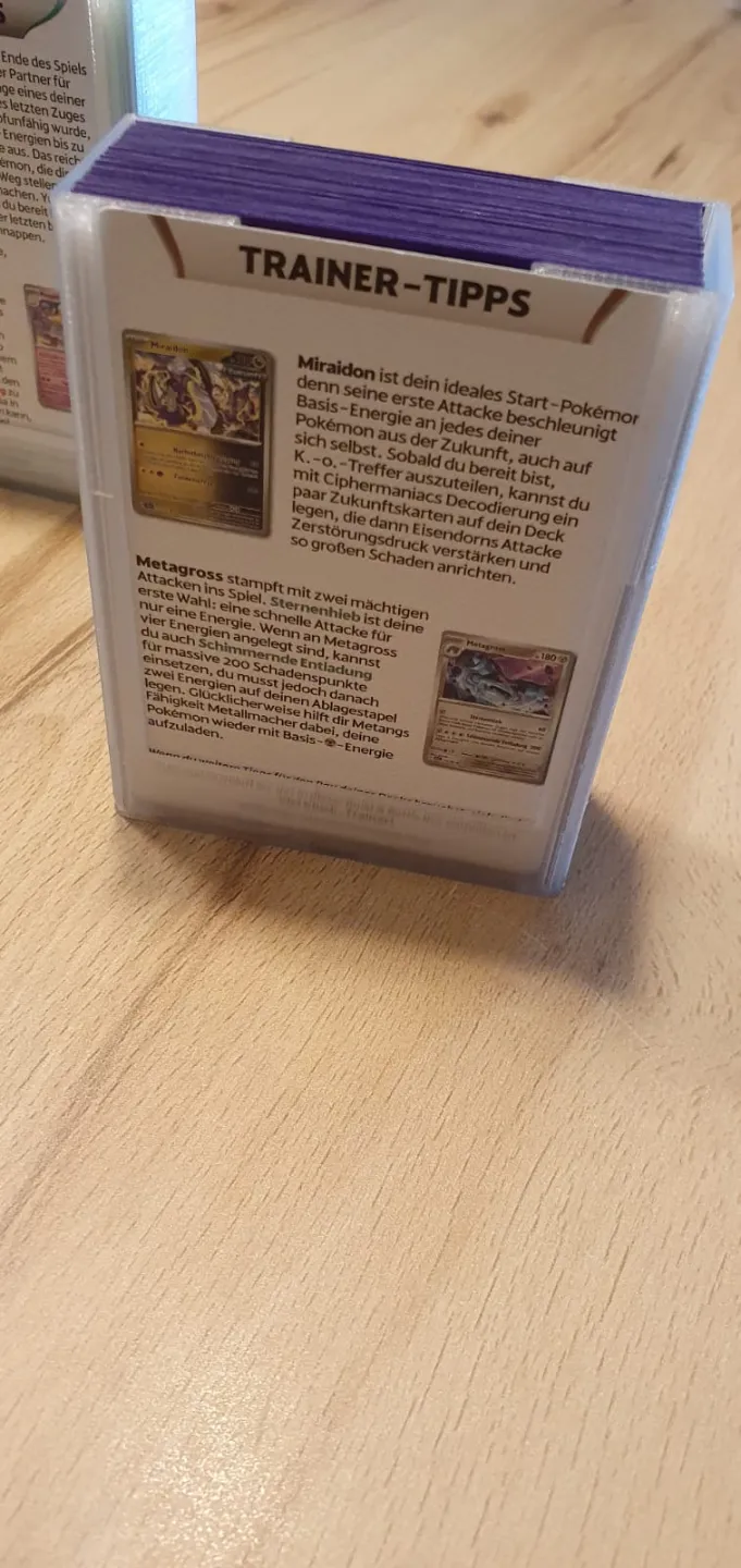 Pokemon TCG 40 Cards Deck Holder by Cocktopus - MakerWorld