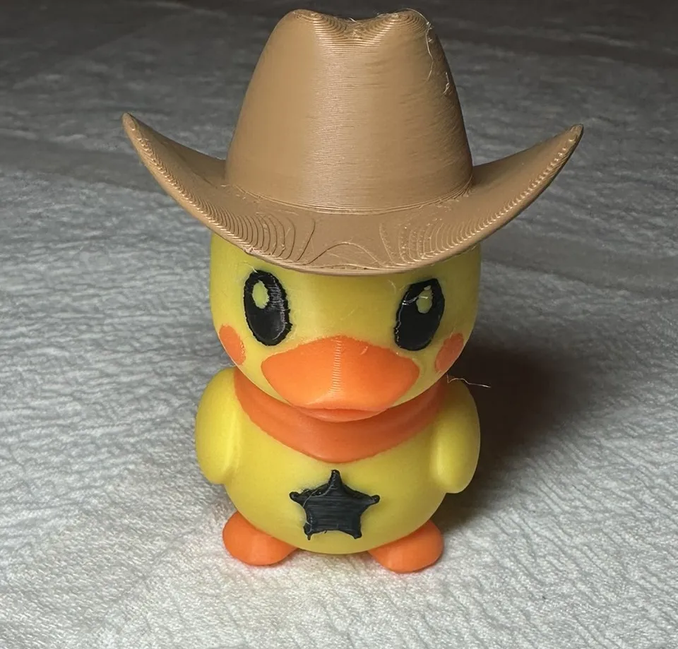 little duck sheriff by marconooren - MakerWorld
