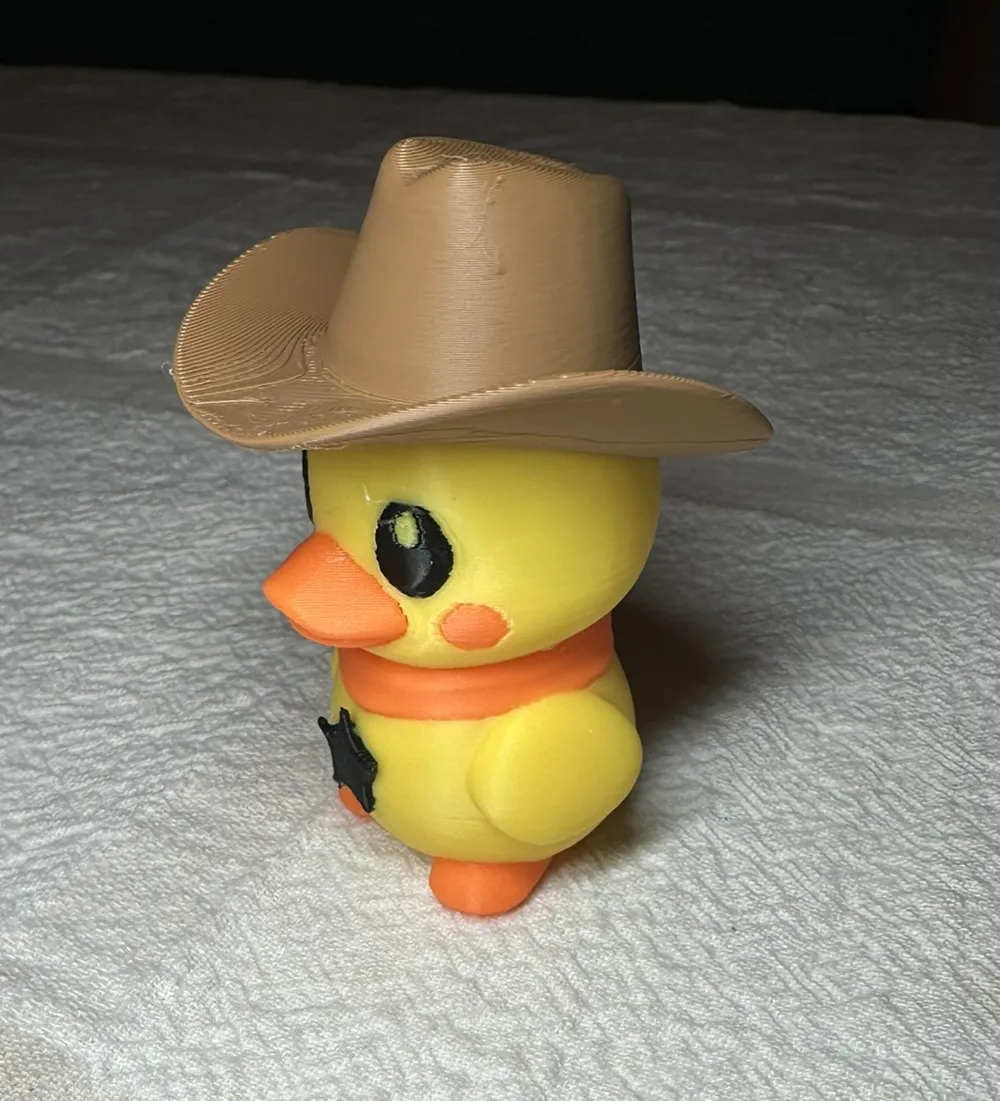 little duck sheriff by marconooren - MakerWorld