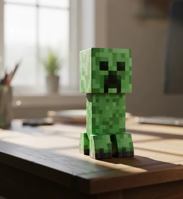 Minecraft Creeper explosion by sam3d MakerWorld: Download Free 3D Models