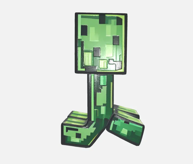 Minecraft Creeper explosion by sam3d MakerWorld: Download Free 3D Models