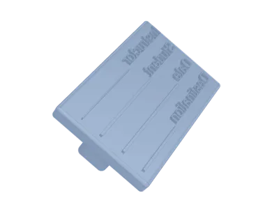 Instructor Hall Pass Stamp by drdudefella - MakerWorld
