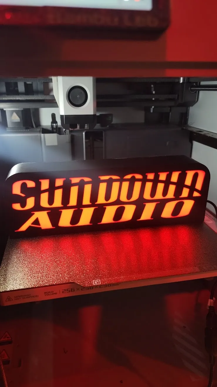 Sundown Audio Lightbox V1 by RandyMakerWorld: Download Free 3D Models