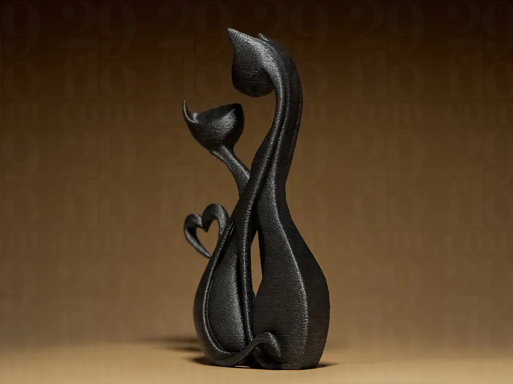 Cat's Romance - Free 3D Print Model - MakerWorld
