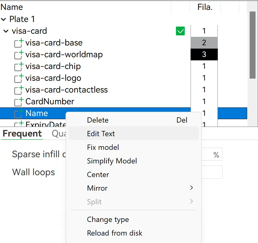 Customizable Visa-Style Card by gardarsson MakerWorld: Download Free 3D ...