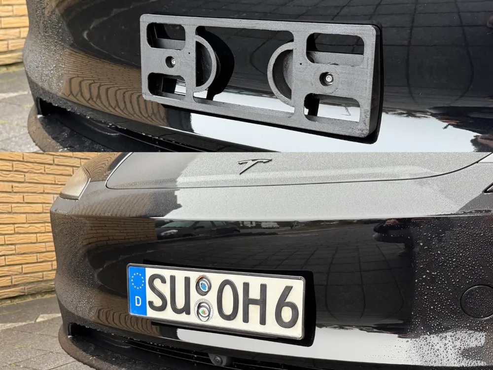 Tesla Model 3 Highland License Plate Holder by Oli MakerWorld: Download ...