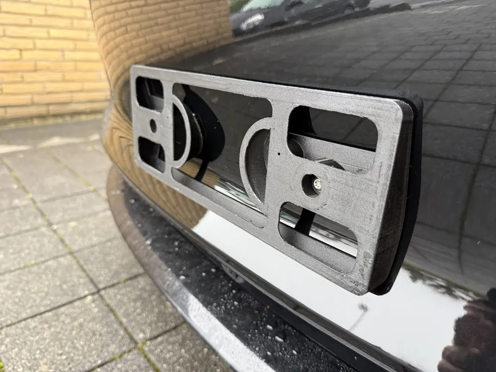 Tesla Model 3 Highland License Plate Holder - Free 3D Print Model ...