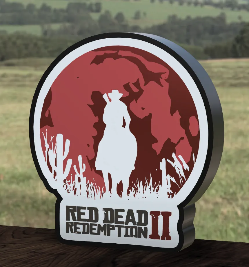 Read Dead Redemption 2 Light box by SuptandMakerWorld: Download Free 3D ...
