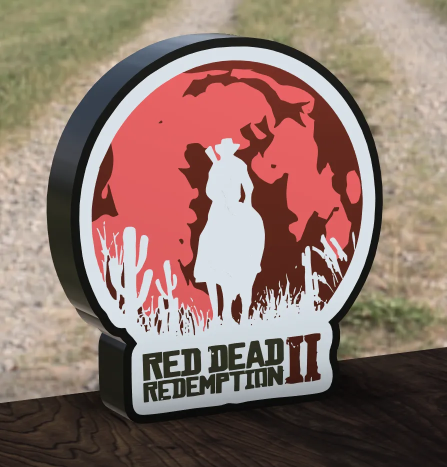 Read Dead Redemption 2 Light box by SuptandMakerWorld: Download Free 3D ...