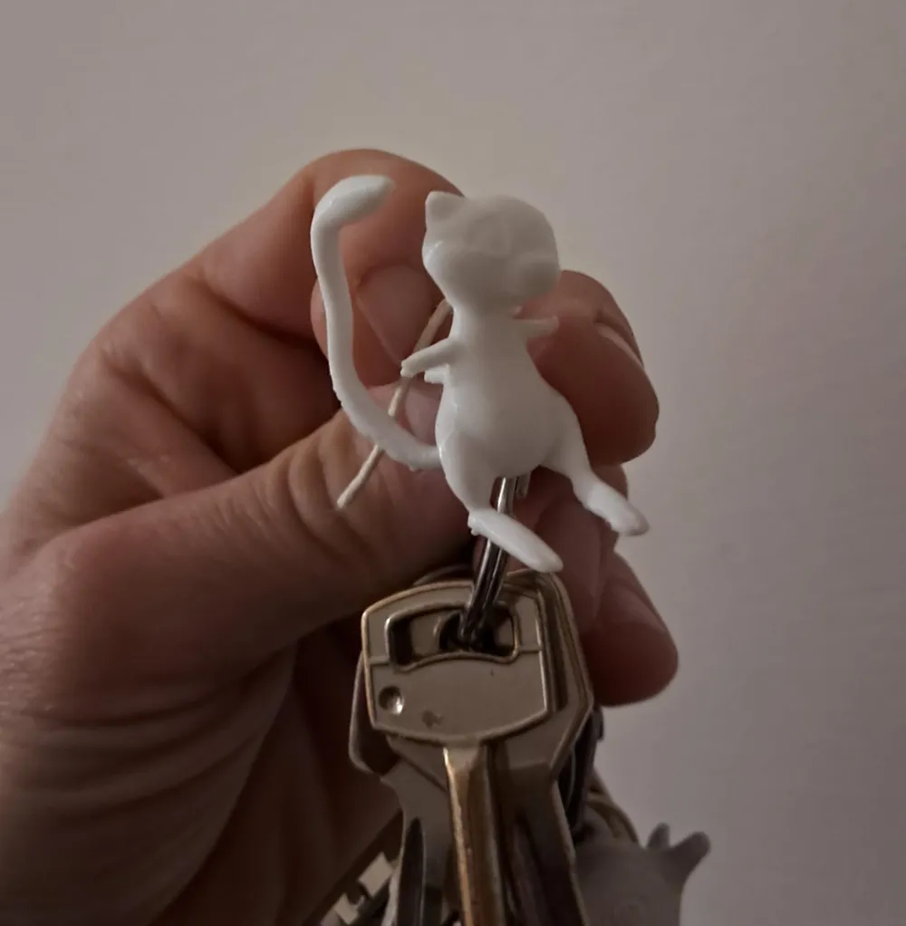 Keychain Mew pokemon by lati90 - MakerWorld