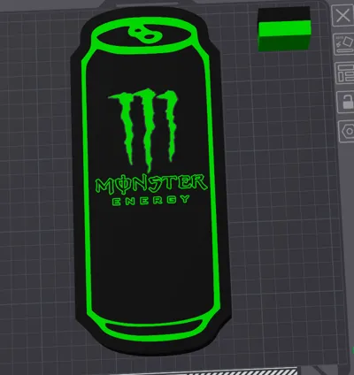 Monster Energy LED box by Wexx3D - MakerWorld