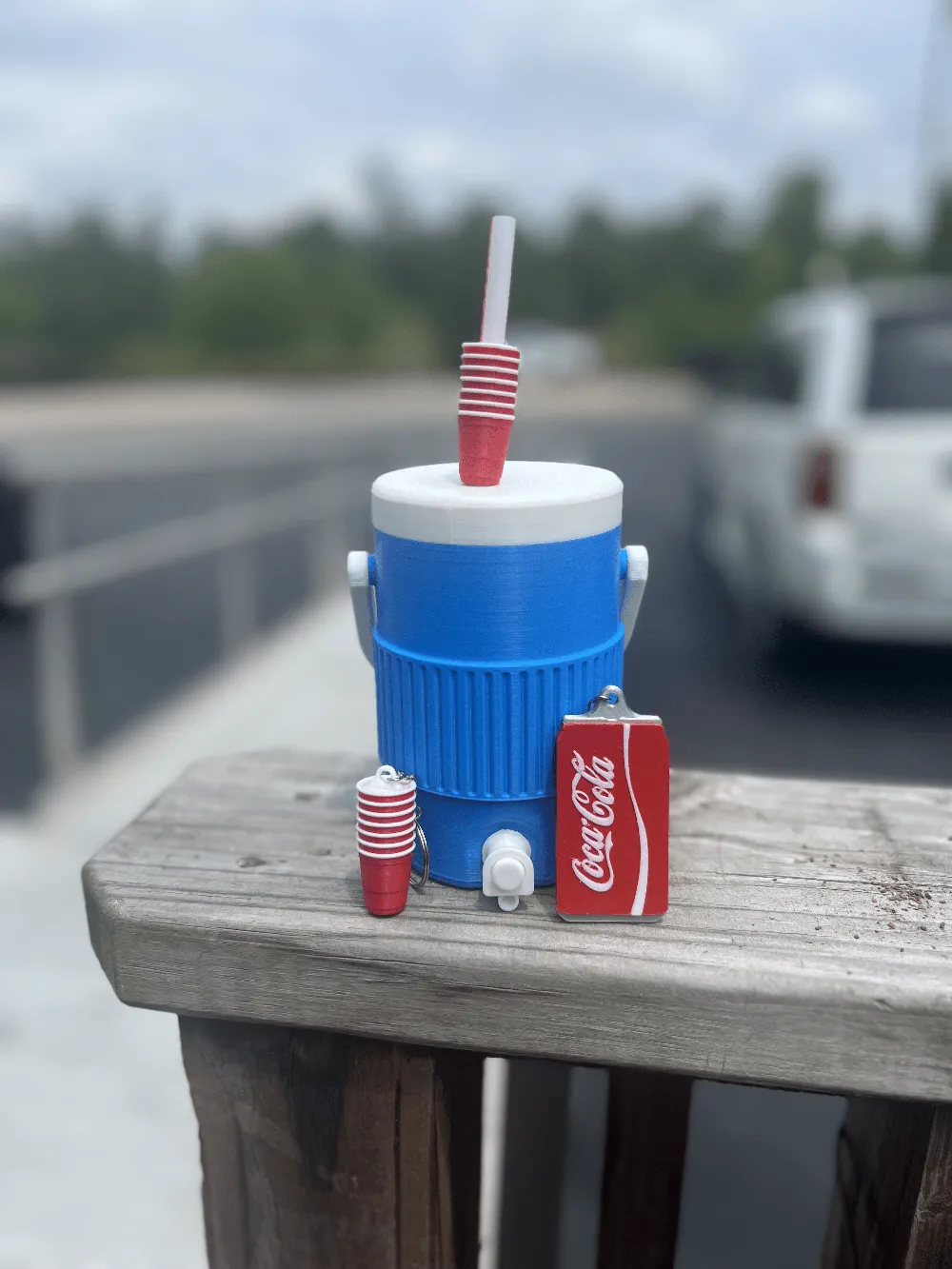Red Solo Cups Keychain & Straw Buddy/Topper - Free 3D Print Model ...