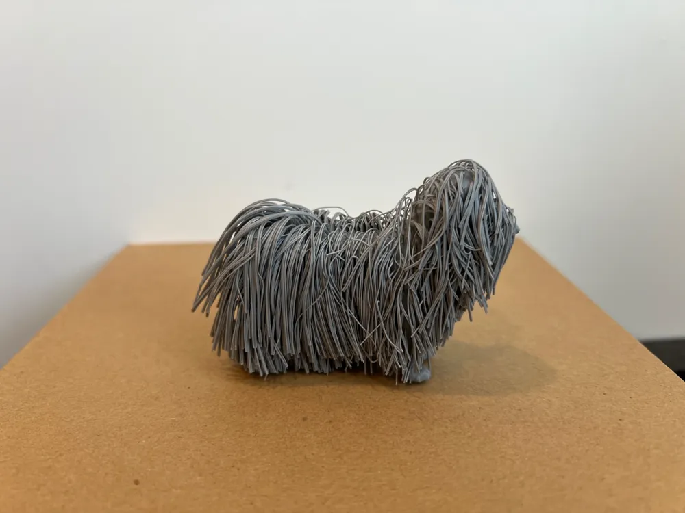 Mop Dog (Komondor or Puli) by WeaveTogether - MakerWorld