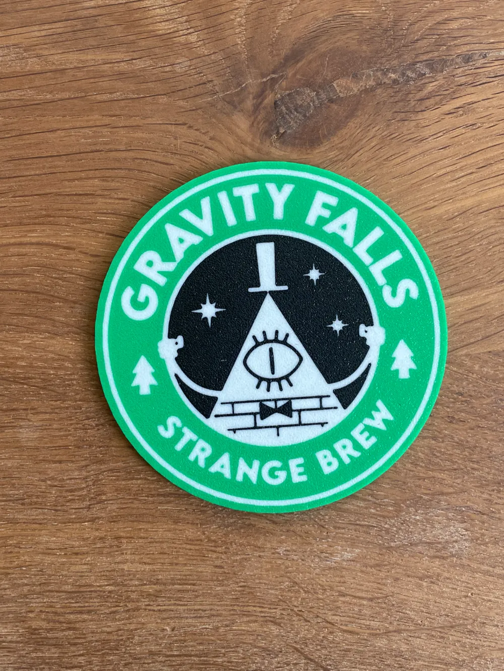 Gravity Falls Coaster / Starbucks / Bill / Coffee by 3D Prints This ...