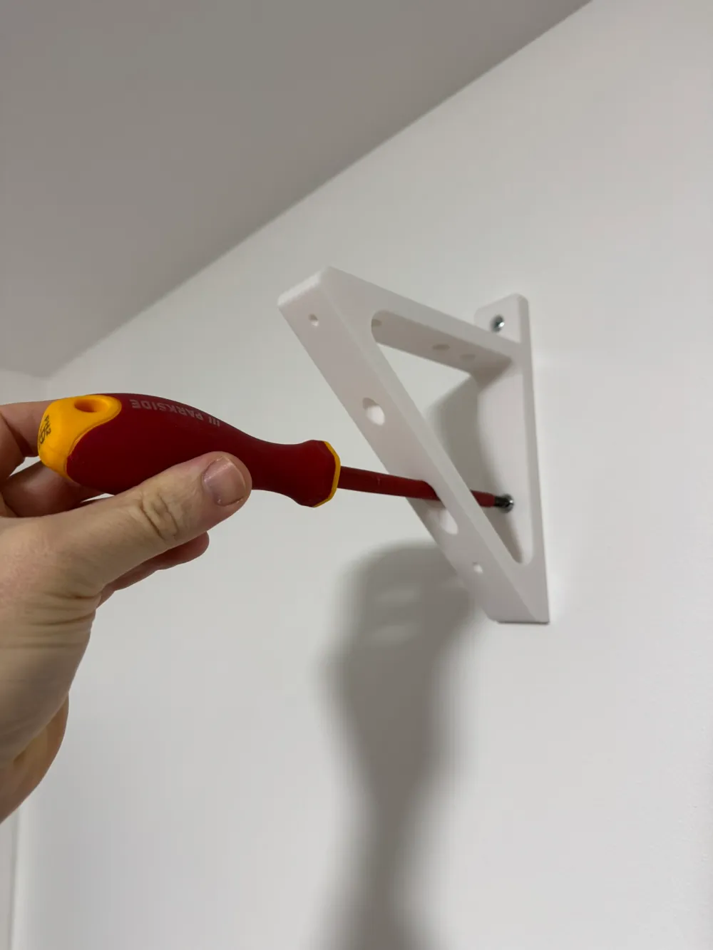 Reversible 45 or 90-degree shoe shelf bracket by ...
