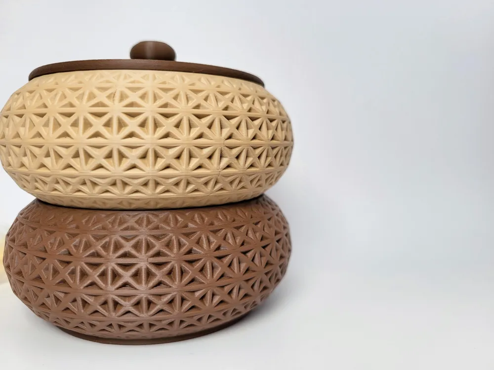 Stackable Jewelry Box - Kumiko 01 - Free 3D Print Model - MakerWorld