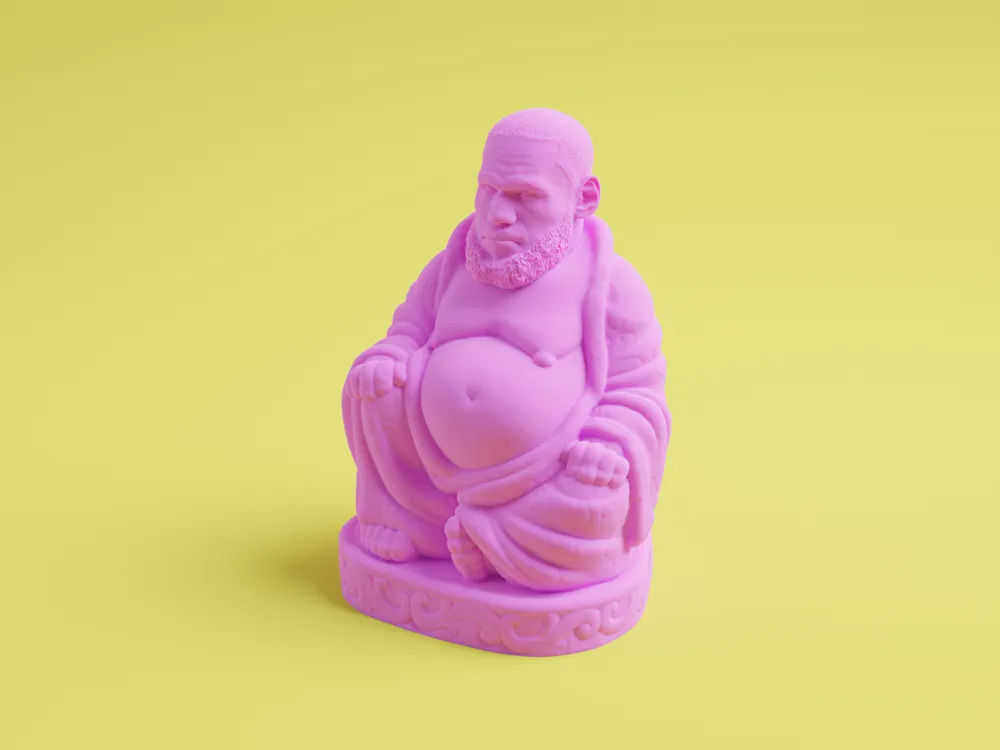 Lebron James Buddha by DigerTorsk MakerWorld: Download Free 3D Models