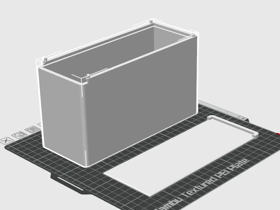 Trading card storage box - sliding lid, stackable by benobrien12 ...