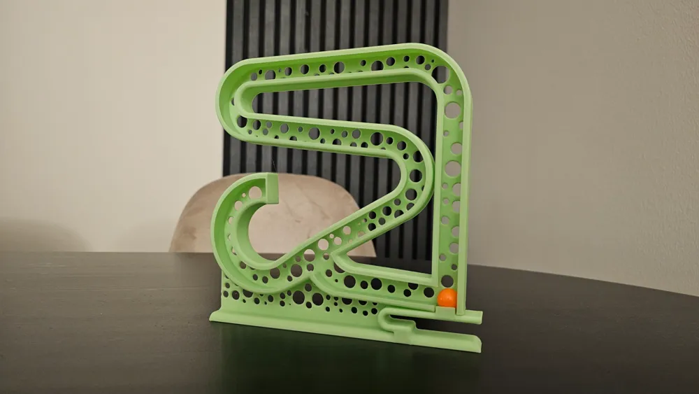 一体打印-反向弹珠跑道-解压玩具！ 来自 Binrux3D - MakerWorld