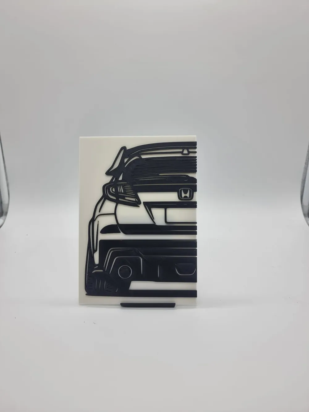 2D Wall Art Honda Civic Type R by R.Werner Print MakerWorld: Download ...