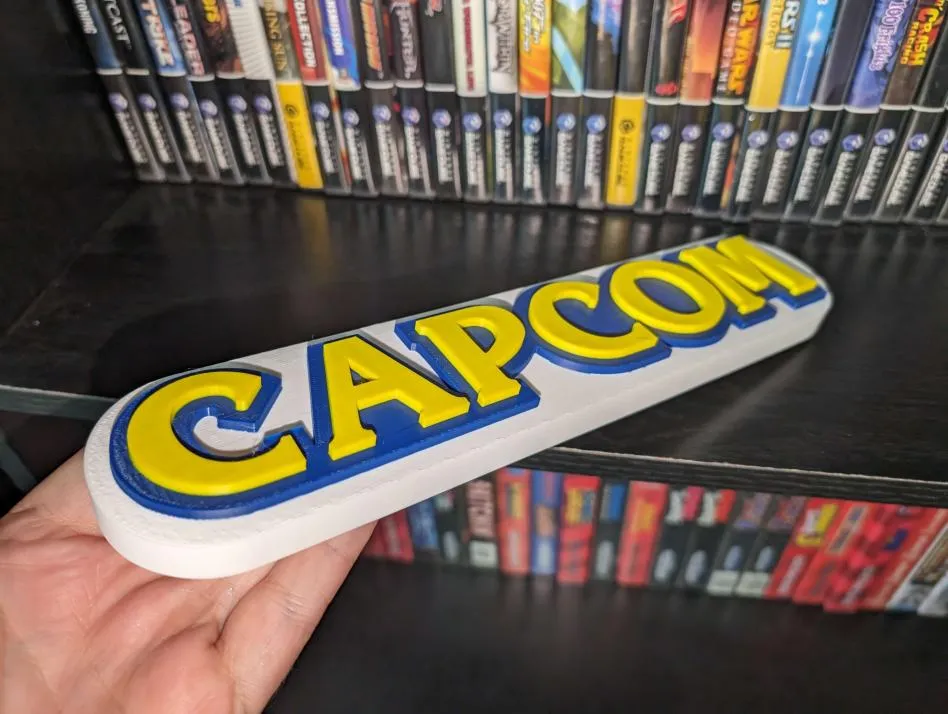 Capcom Logo by Jonathan Chapman - MakerWorld