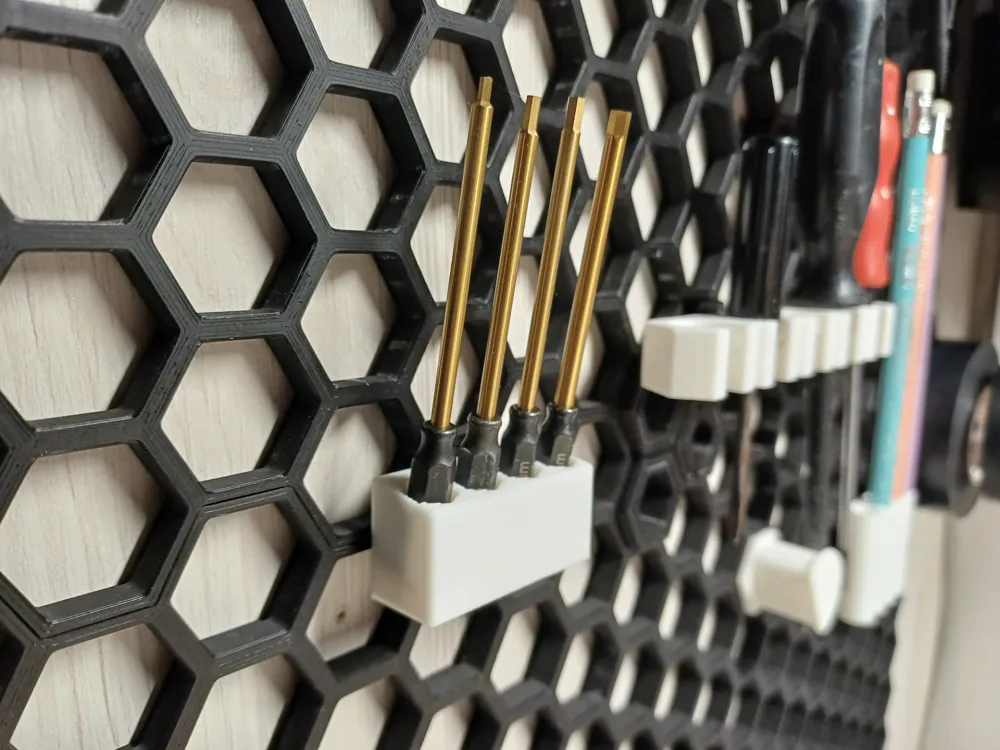 HSW 4 hex screw bits or screwdriver holder by Kiron 21 - MakerWorld