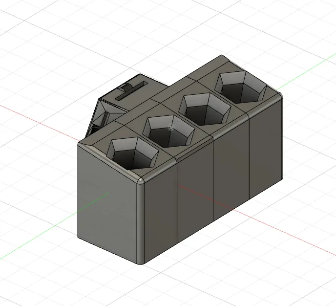 HSW 4 hex screw bits or screwdriver holder by Kiron 21 - MakerWorld