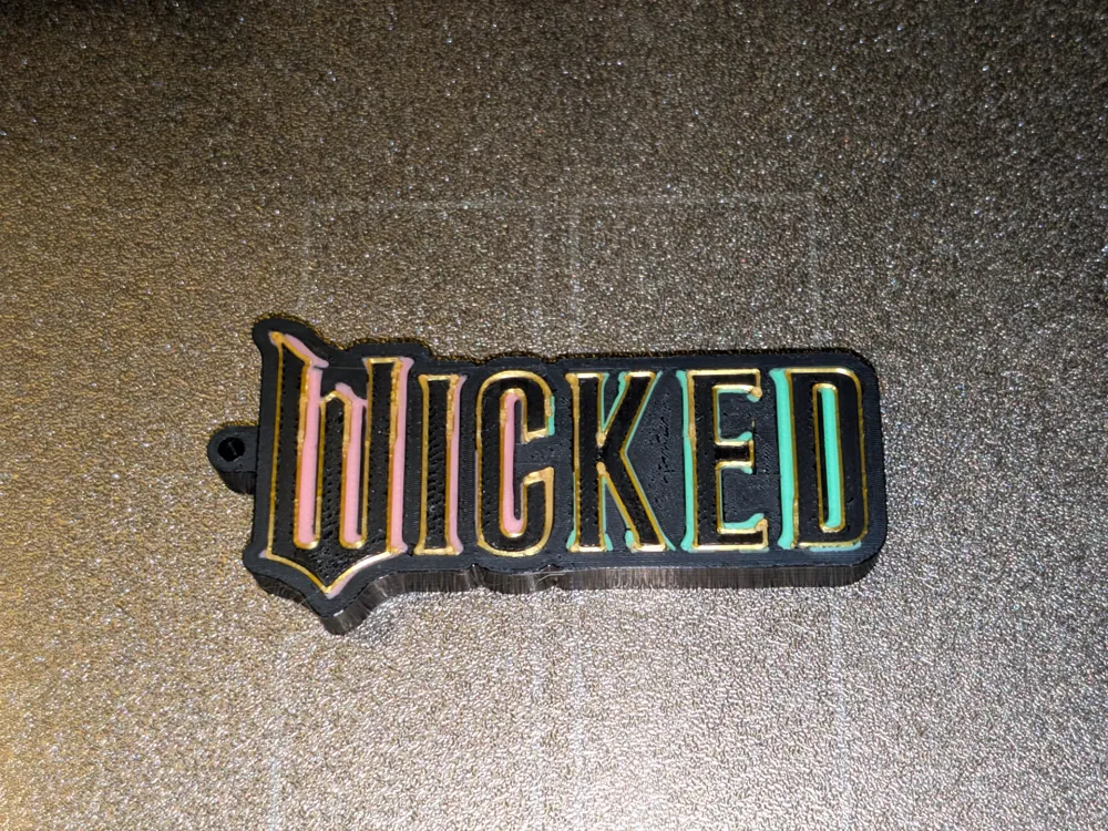 Wicked Keychain by Austin314 - MakerWorld
