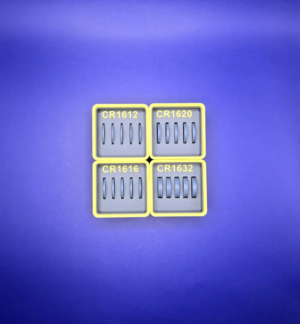 CR16xx Coin Battery Storage for Gridfinity by EricS MakerWorld ...