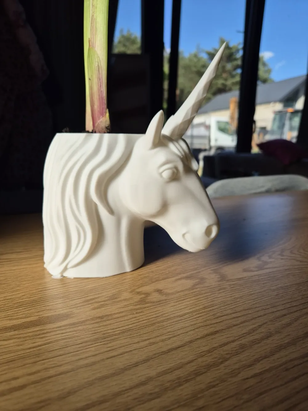 Unicorn Planter - Free 3D Print Model - MakerWorld