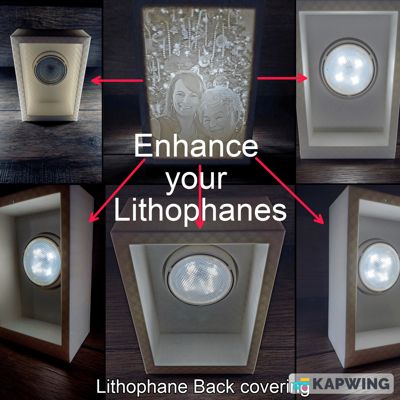 Lithophane Picture Frame by NYC 3D Innovations - MakerWorld